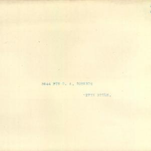 George Arthur Roberts | South Australian Red Cross Information Bureau